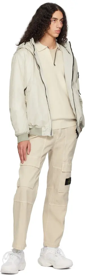 Stone Island Zip-up Hooded Jacket