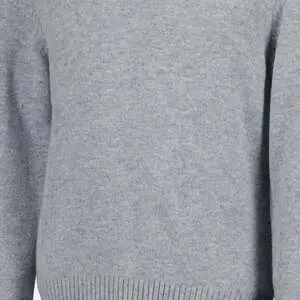Officine Générale Crew Neck Long Sleeve Sweater - Gray