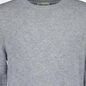 Officine Générale Crew Neck Long Sleeve Sweater - Gray