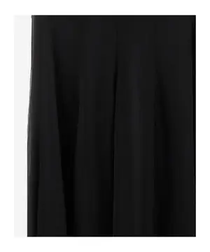 Chloé Pleated Chiffon Midi Skirt