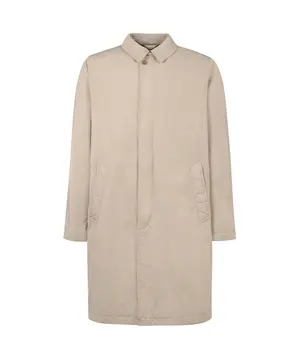 Aspesi Back Slit Collared Jacket - Nude