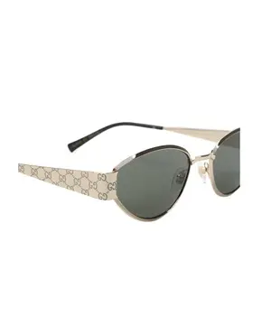 Gucci Oval Frame Sunglasses