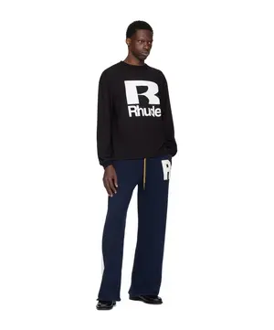 Rhude Logo Long-sleeved T-shirt