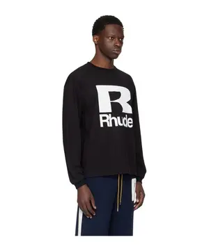 Rhude Logo Long-sleeved T-shirt