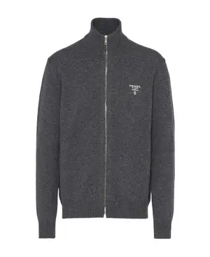 Prada Embroidered Cardigans For Men