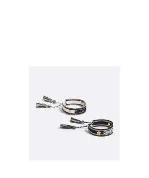 Dior Bracelet Set With Tassels - Multicolor