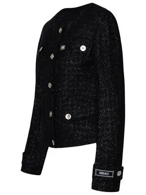 Versace Medusa Tweed Jacket