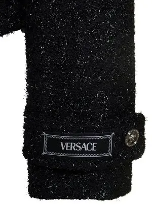 Versace Medusa Tweed Jacket