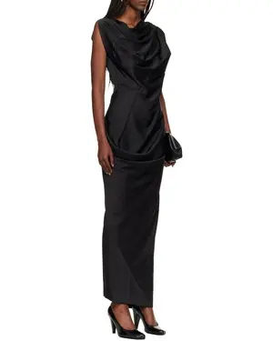 VIVIENNE WESTWOOD Sleeveless Draped Maxi Dress