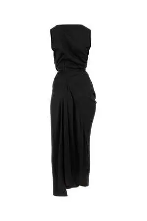 VIVIENNE WESTWOOD Sleeveless Draped Maxi Dress