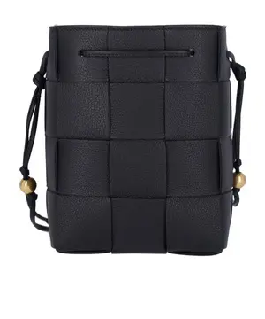 Bottega Veneta Cassette Logo Knotted Shoulder Bag