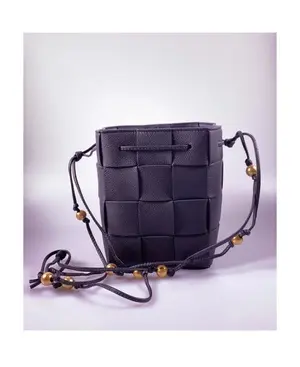 Bottega Veneta Cassette Logo Knotted Shoulder Bag