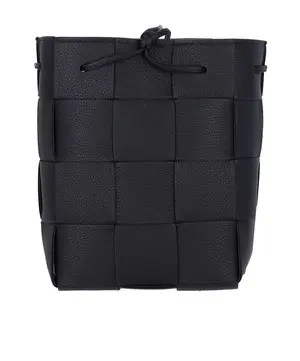 Bottega Veneta Cassette Logo Knotted Shoulder Bag