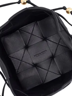 Bottega Veneta Cassette Logo Knotted Shoulder Bag