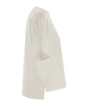 Max Mara Estella Crewneck Short-sleeved T-shirt - White