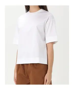 Max Mara Estella Crewneck Short-sleeved T-shirt - White