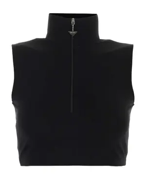 Prada Sleeveless Zipper Vest
