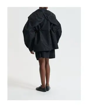 Cecilie Bahnsen Floral Patterned Hooded Jacket