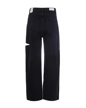 ICON DENIM LOS ANGELES Poppy Distressed Jeans - Black