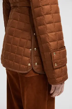 Moncler Epinal Quilted Down Shirt Jacket