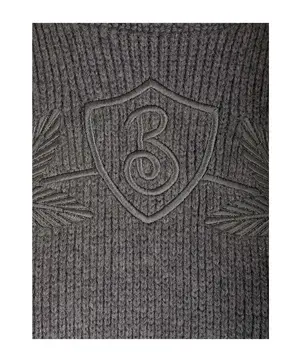 Burberry Embroidered Knitted Jumper