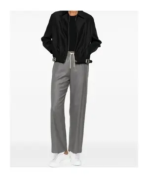 Celine Cashmere Flannel Jogging Pants - Grey
