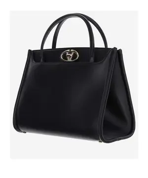 Valentino Garavani Vlogo Locker Small Calfskin Handbag