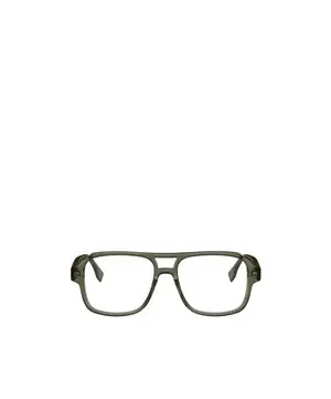 Fendi Square Frame Eyeglasses - Brown