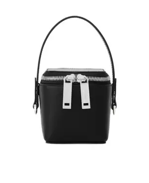 FERRAGAMO Micro Zip-around Bucket Bag