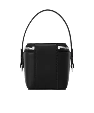 FERRAGAMO Micro Zip-around Bucket Bag
