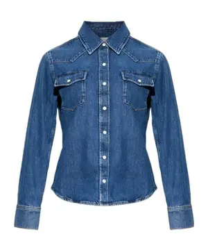 FRAME Chest-pocket Shirt - Blue