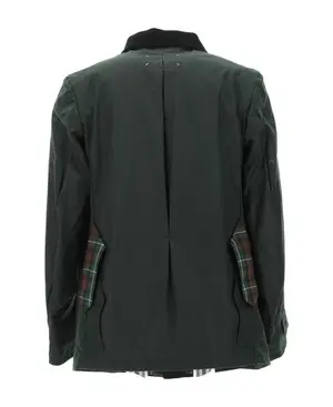 MAISON MARGIELA Lapel Collar Buttoned Long Sleeve Jacket