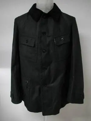 MAISON MARGIELA Lapel Collar Buttoned Long Sleeve Jacket