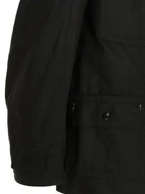 MAISON MARGIELA Lapel Collar Buttoned Long Sleeve Jacket