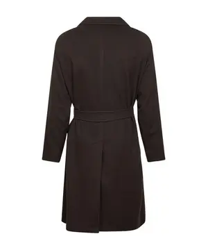 Tagliatore Belted Wool-cashmere Coat