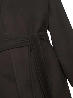 Tagliatore Belted Wool-cashmere Coat