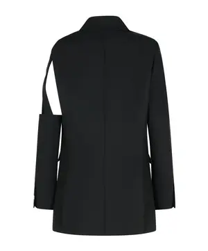 Coperni Single-breasted Blazer With Cutout Shoulders