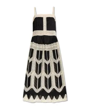 Zimmermann Sleeveless Lace Panel Dress