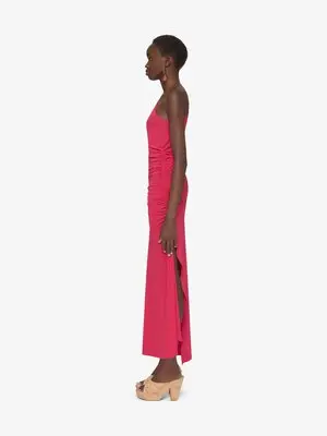 Givenchy Asymmetrical Draped Dress In Crepe Jersey