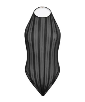 Saint Laurent Backless Halterneck Bodysuit