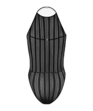 Saint Laurent Backless Halterneck Bodysuit