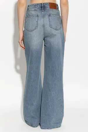 Officine Générale Flared Denim Jeans - Gray