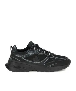 Dsquared2 Sprinter Sneakers With Maple Leaf Detailing - Black