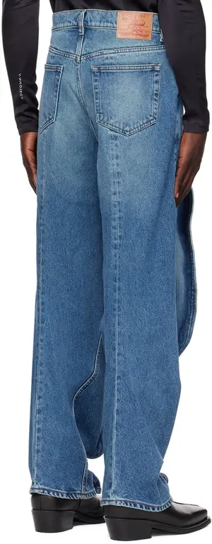 Y/project Belt-loop Jeans With Multiple Pockets