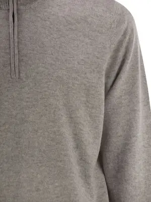 Brunello Cucinelli Zip-up Cashmere Jumper