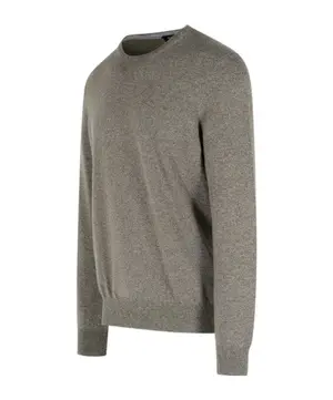 GRAN SASSO Long Sleeve Crewneck Jumper - Gray