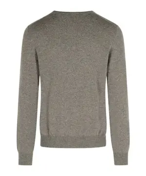 GRAN SASSO Long Sleeve Crewneck Jumper - Gray