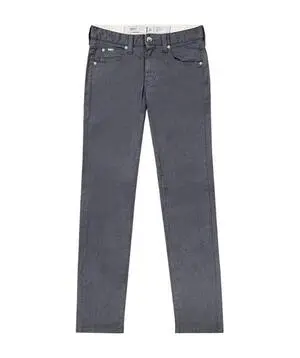 Emporio Armani Straight Barrel Logo Jeans - Gray