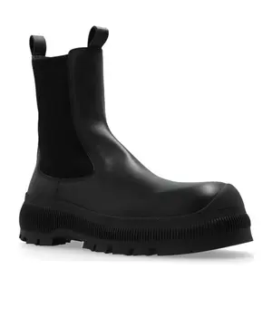 JIL SANDER Round Toe Chelsea Boots
