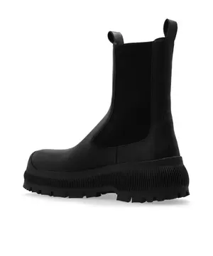 JIL SANDER Round Toe Chelsea Boots